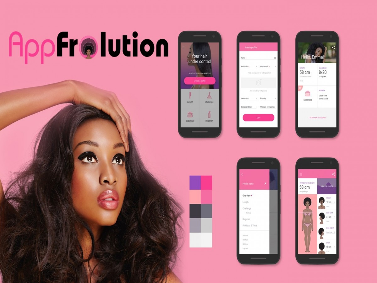 App hair Diary - AppFrolution